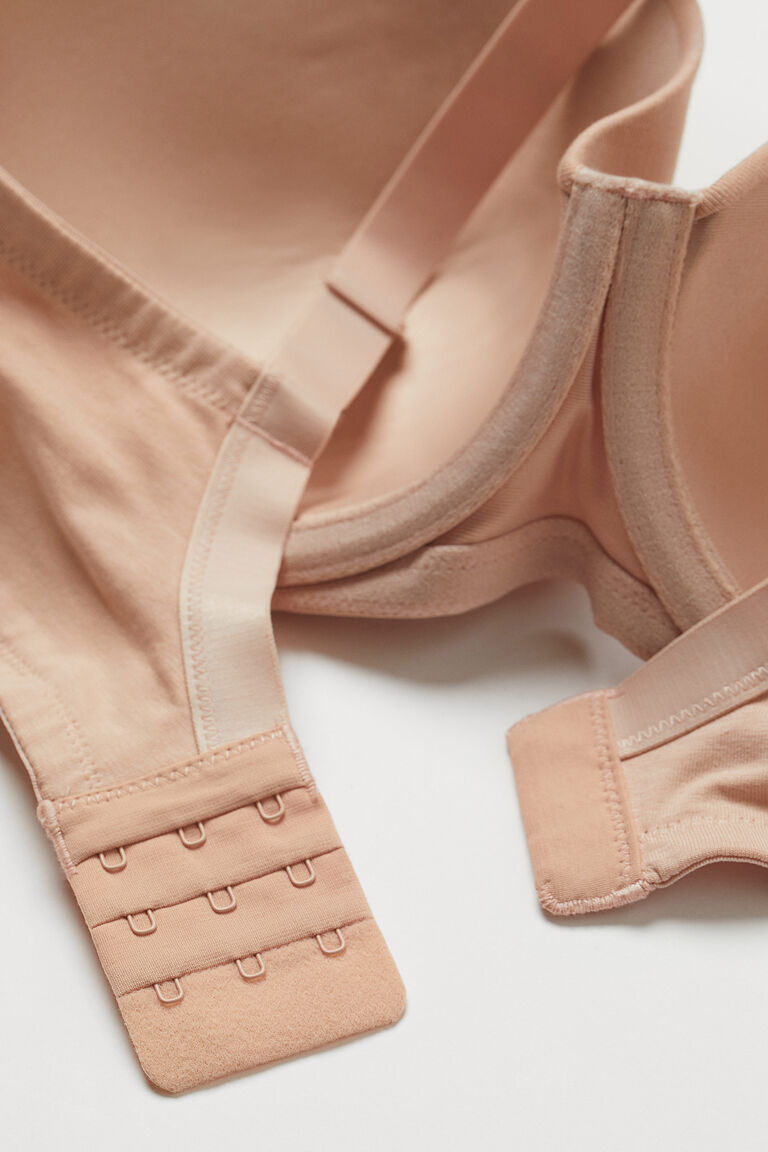 2-pack padded cotton bras