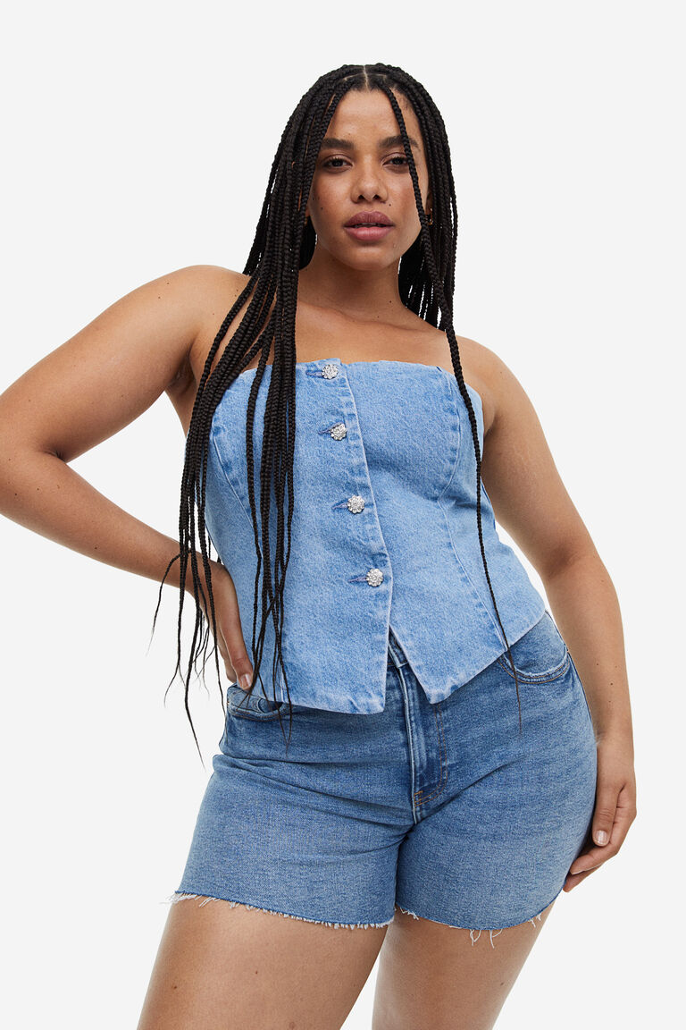 High Denim shorts