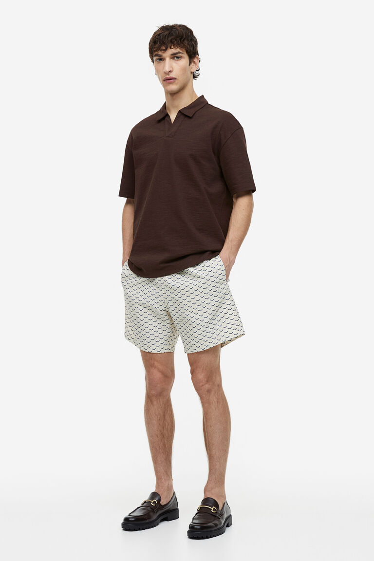 Relaxed Fit Cotton polo shirt
