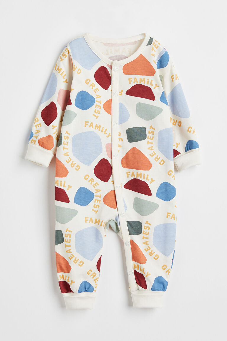 Printed cotton pyjamas