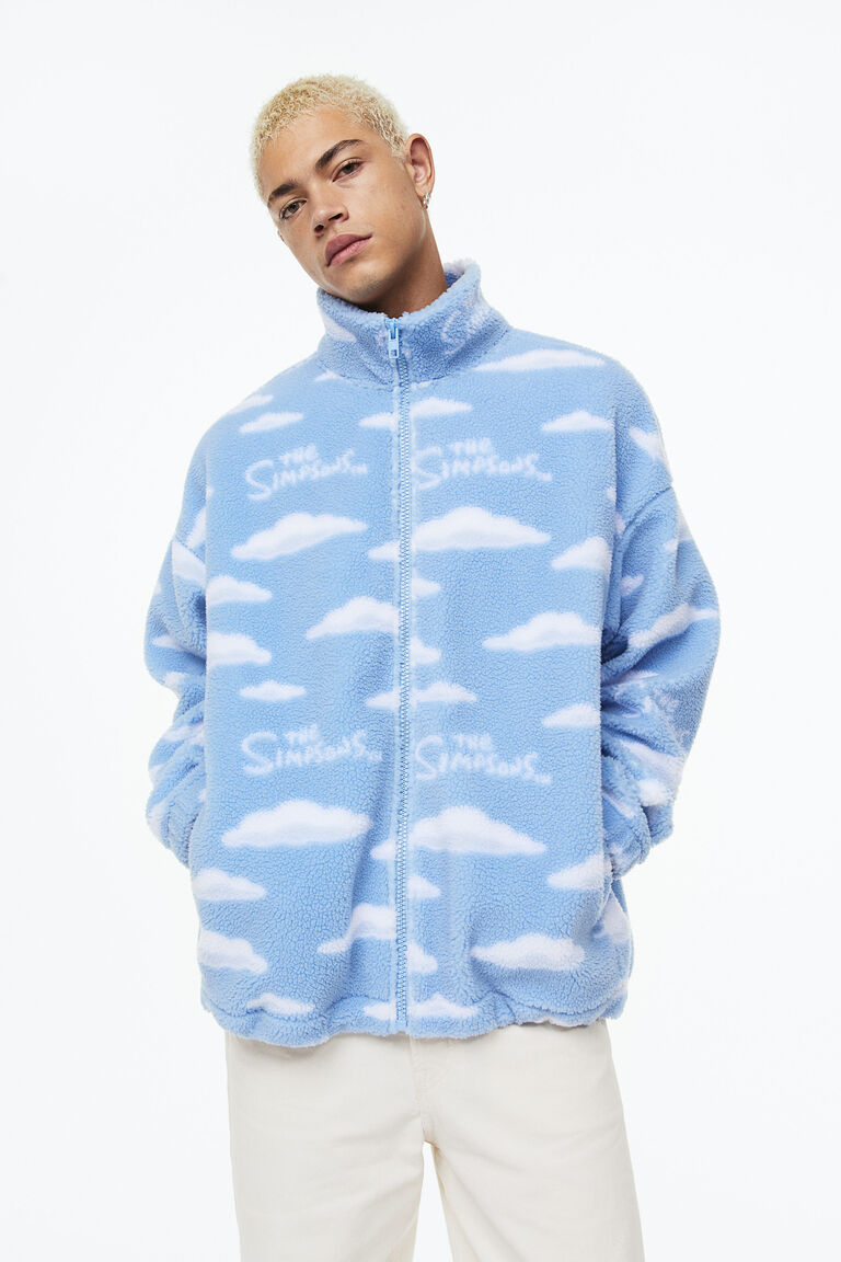 Oversized Fit Teddy jacket