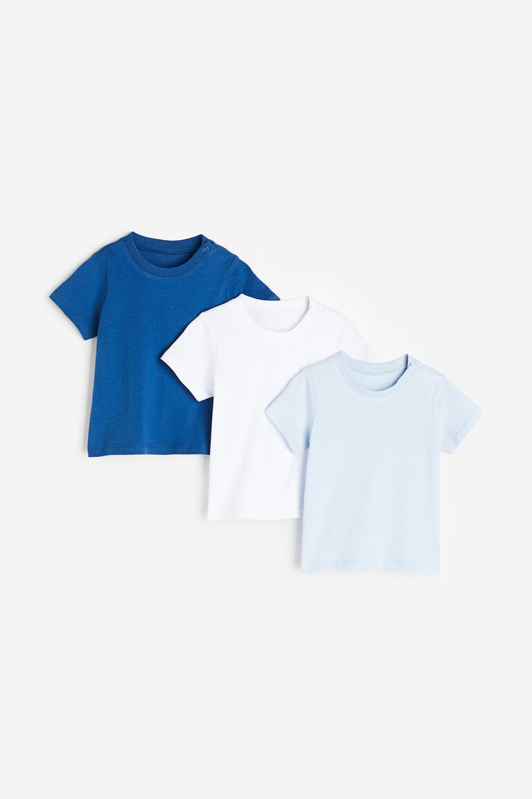 3-pack cotton T-shirts