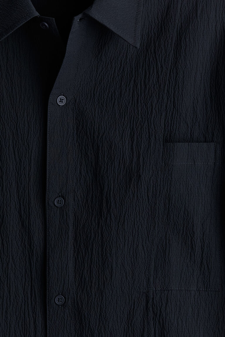 Loose Fit Crinkled shirt