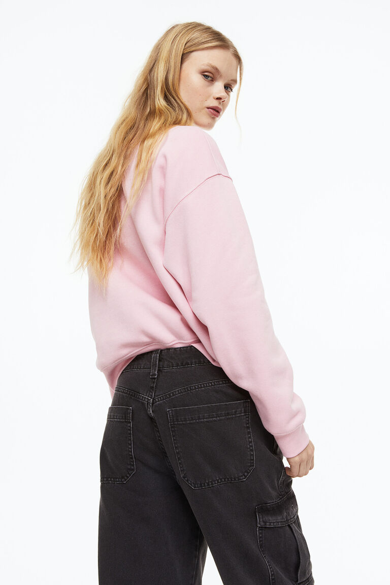 Motif-detail sweatshirt