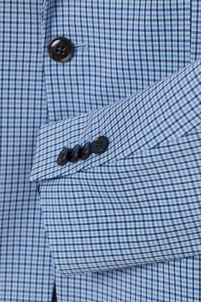 Checked jacket Skinny Fit