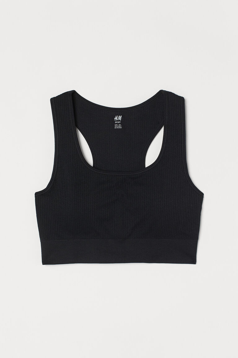 H&M+ Seamless sports bra