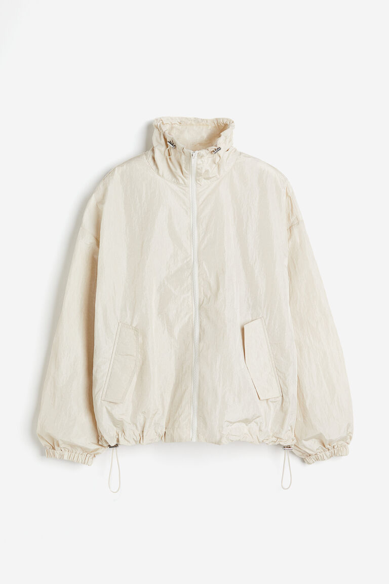 Parachute bomber jacket