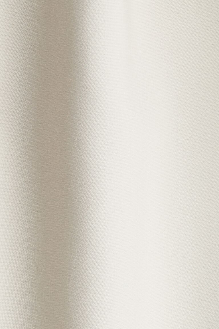 Flared crease-front trousers