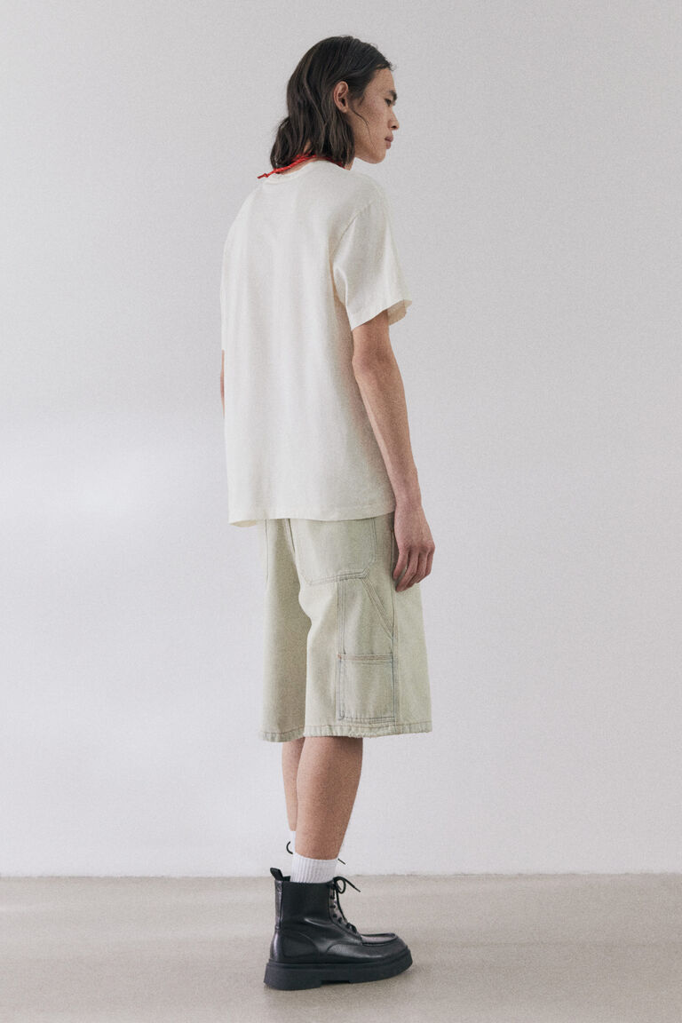 Loose Fit Vintage-look printed T-shirt