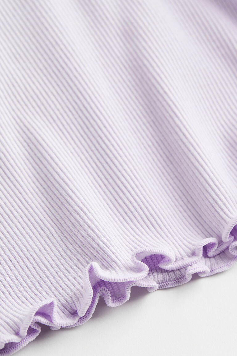Ribbed top