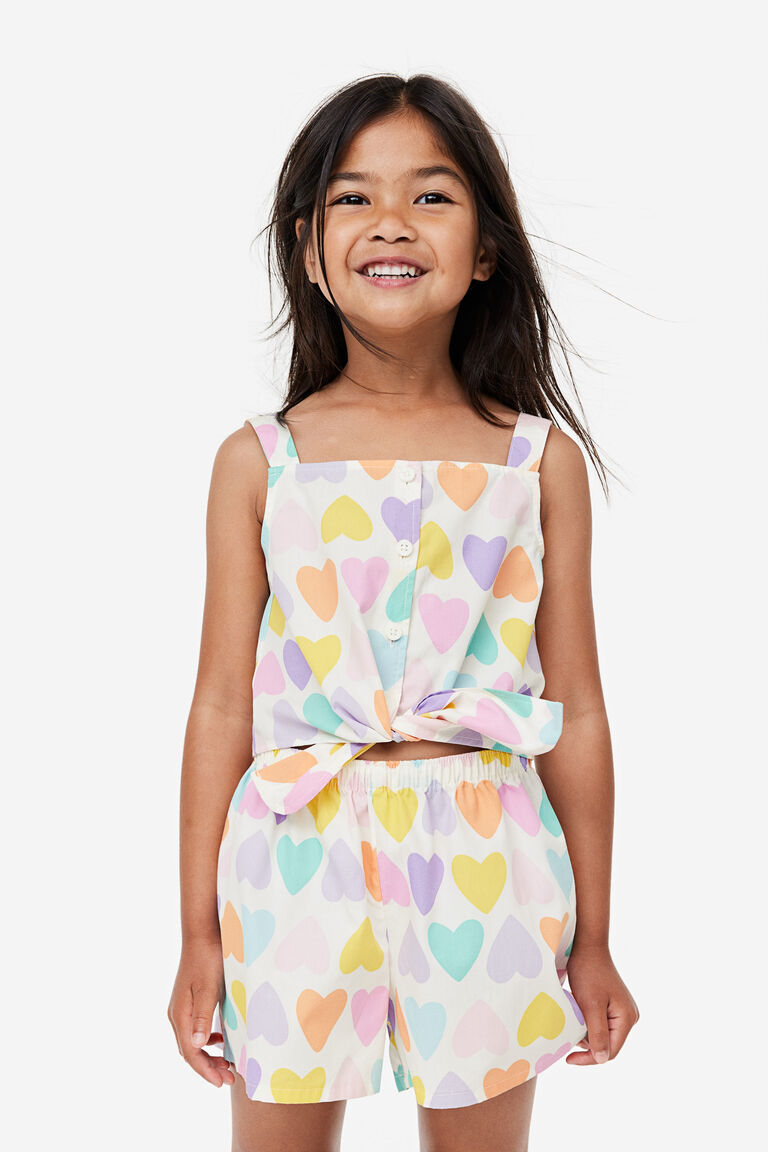 2-piece patterned set