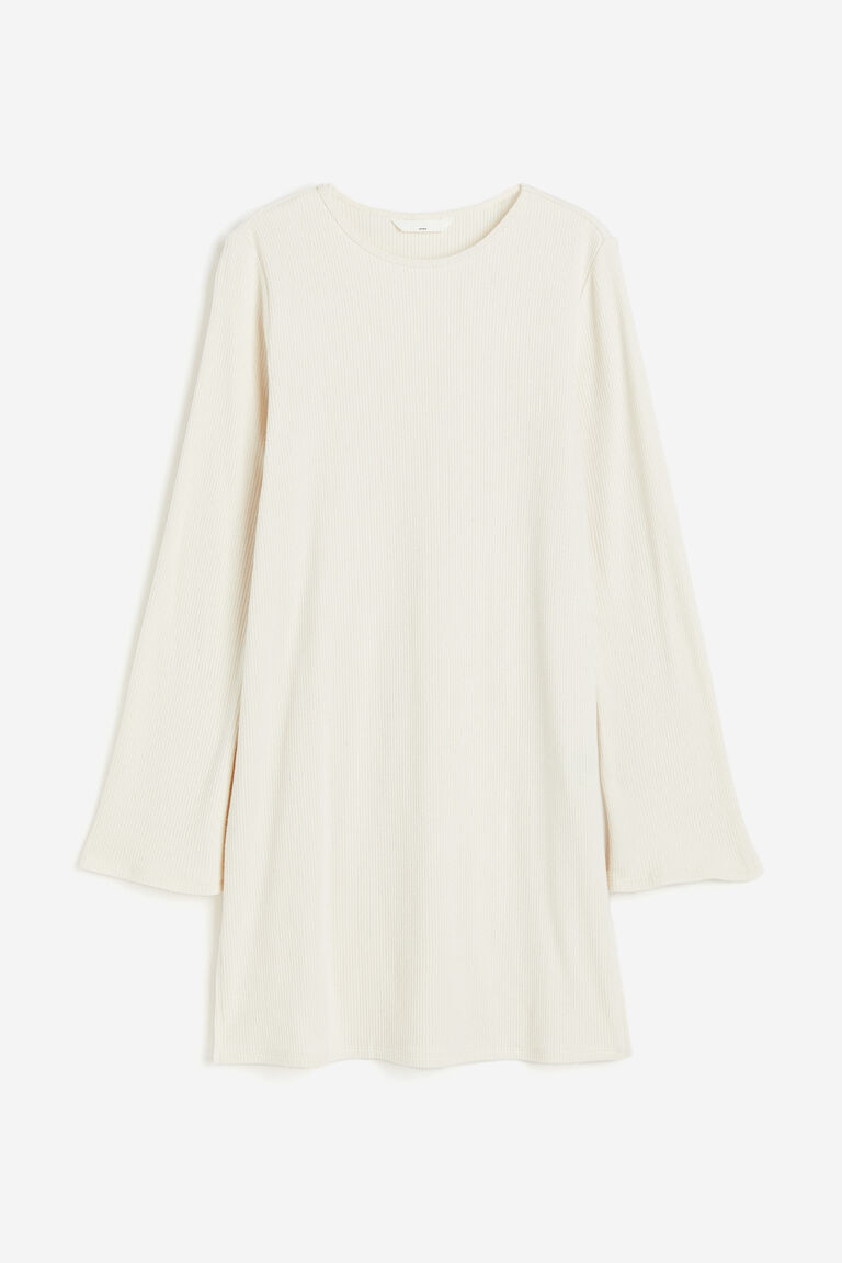MAMA Before & After ribbed jersey tunic