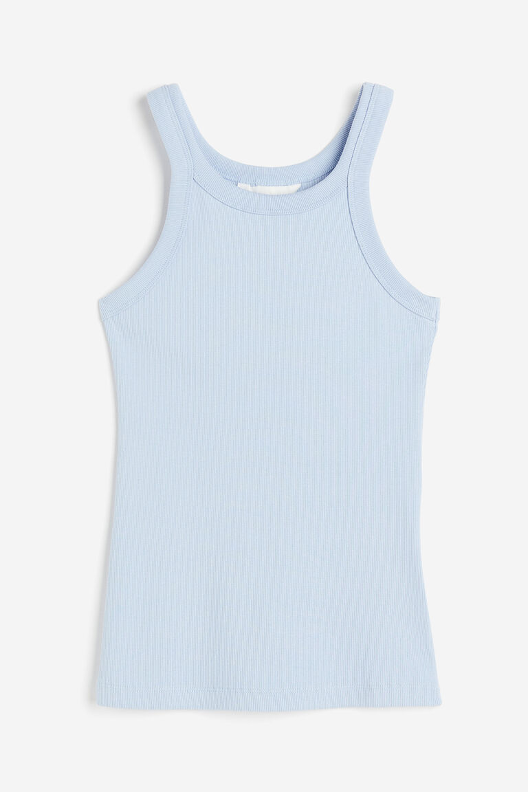 Ribbed vest top