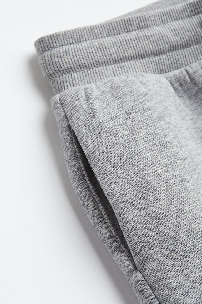 Brushed-inside joggers