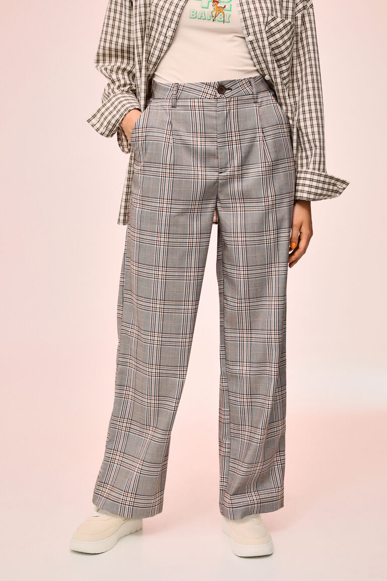Tailored twill trousers