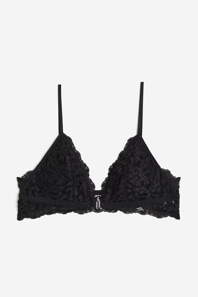 Lace padded bra