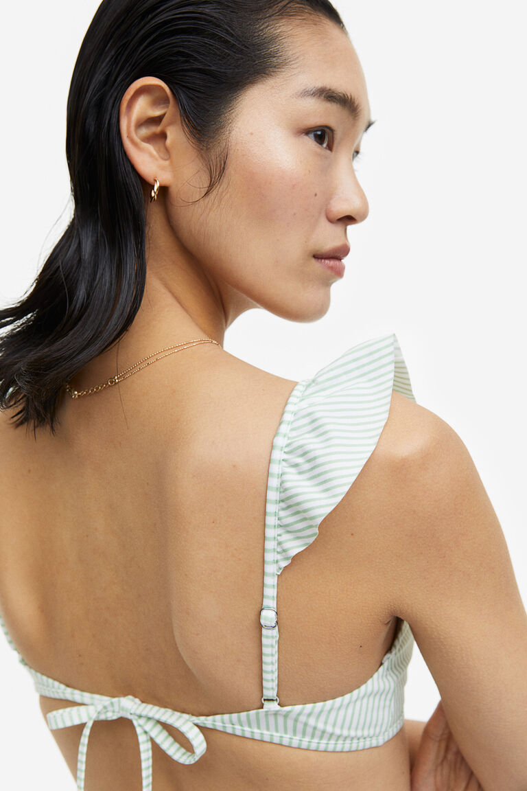 Padded triangle bikini top