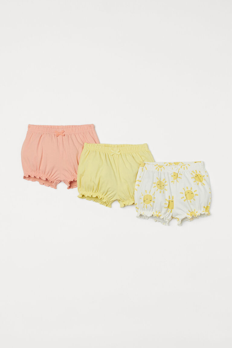 3-pack puff pants