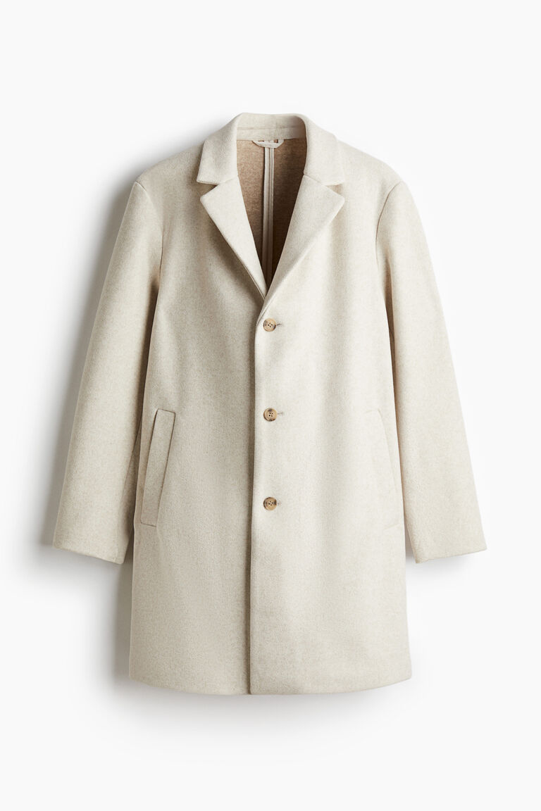 Slim Fit Wool-blend coat