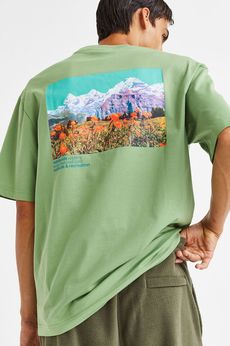 Relaxed Fit Printed T-shirt