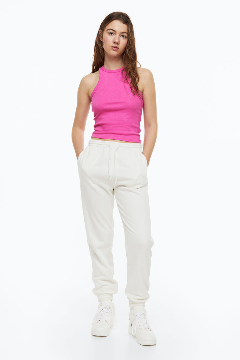 Cropped vest top
