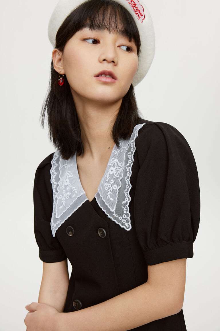 Double-breasted dress