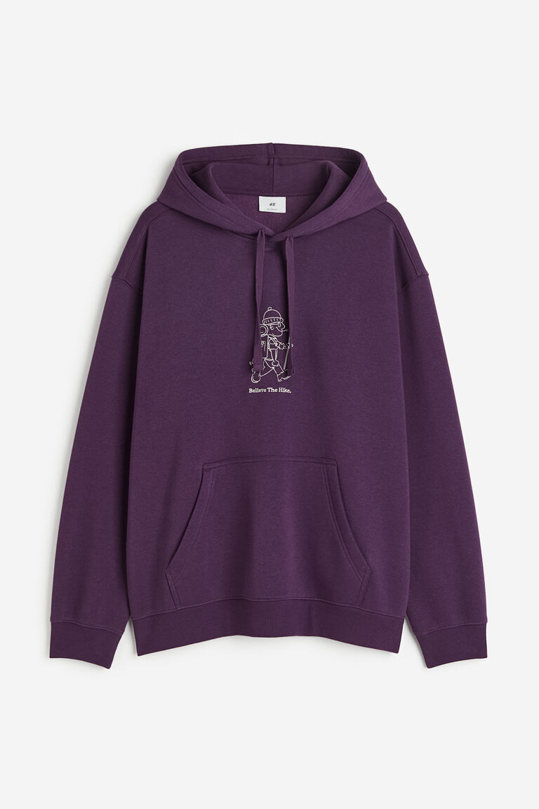 Loose Fit Printed hoodie