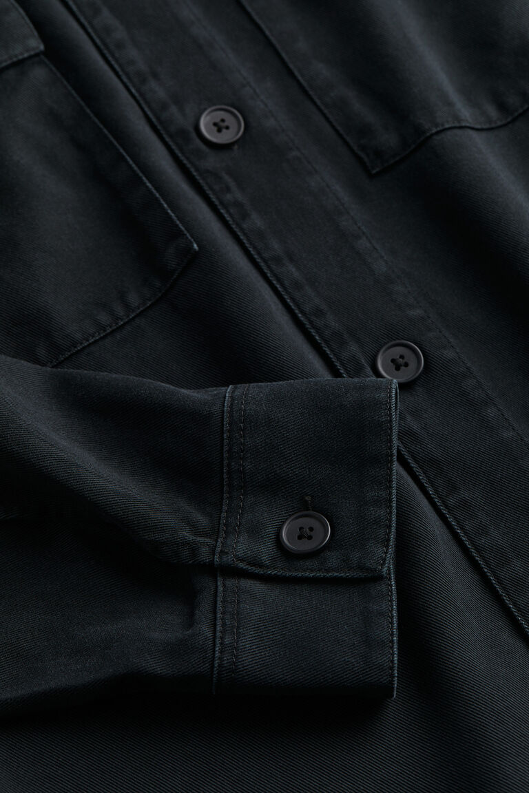 Regular Fit Lyocell overshirt