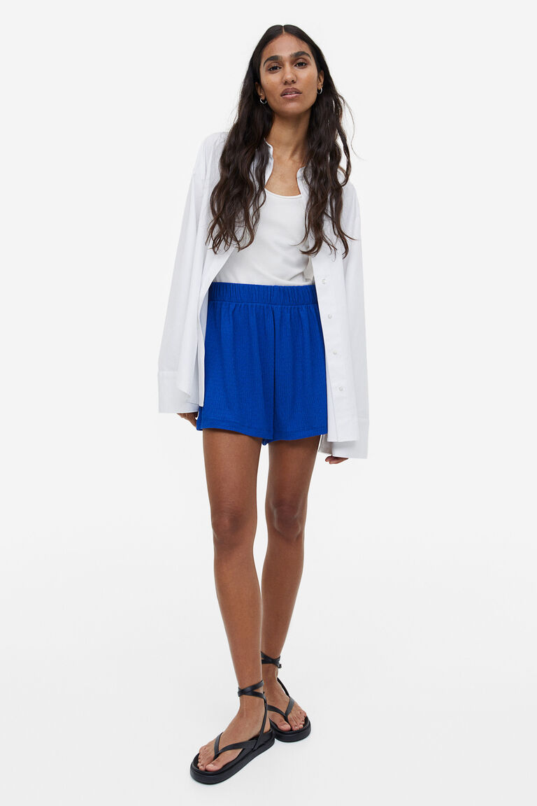 Crêpe shorts