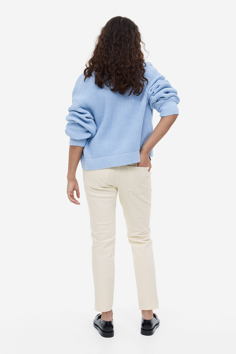 MAMA Slim Ankle Jeans