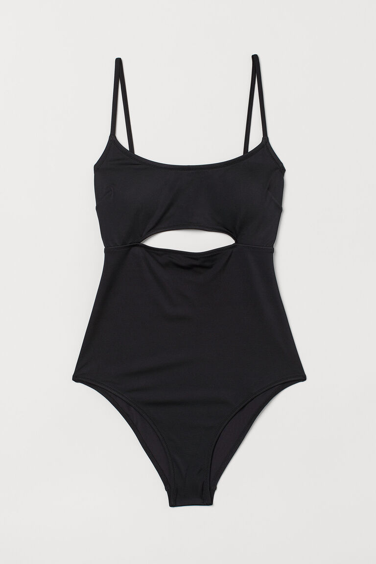Padded-cup swimsuit