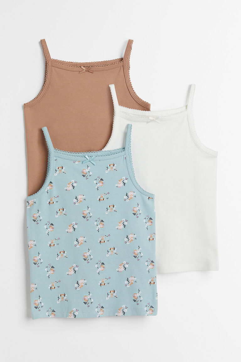 3-pack jersey vest tops