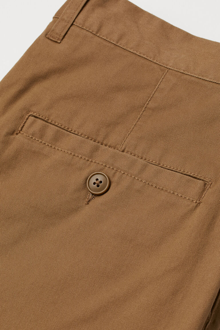 Cotton chinos Regular Fit