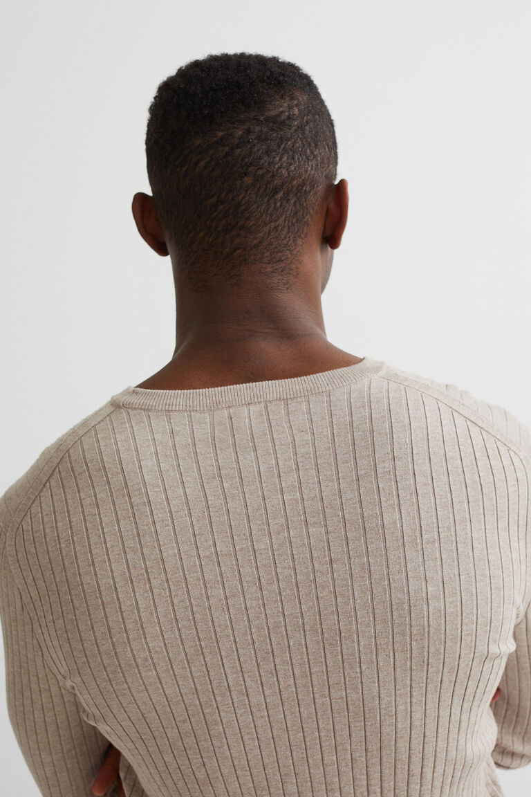 Muscle Fit Fine-knit jumper