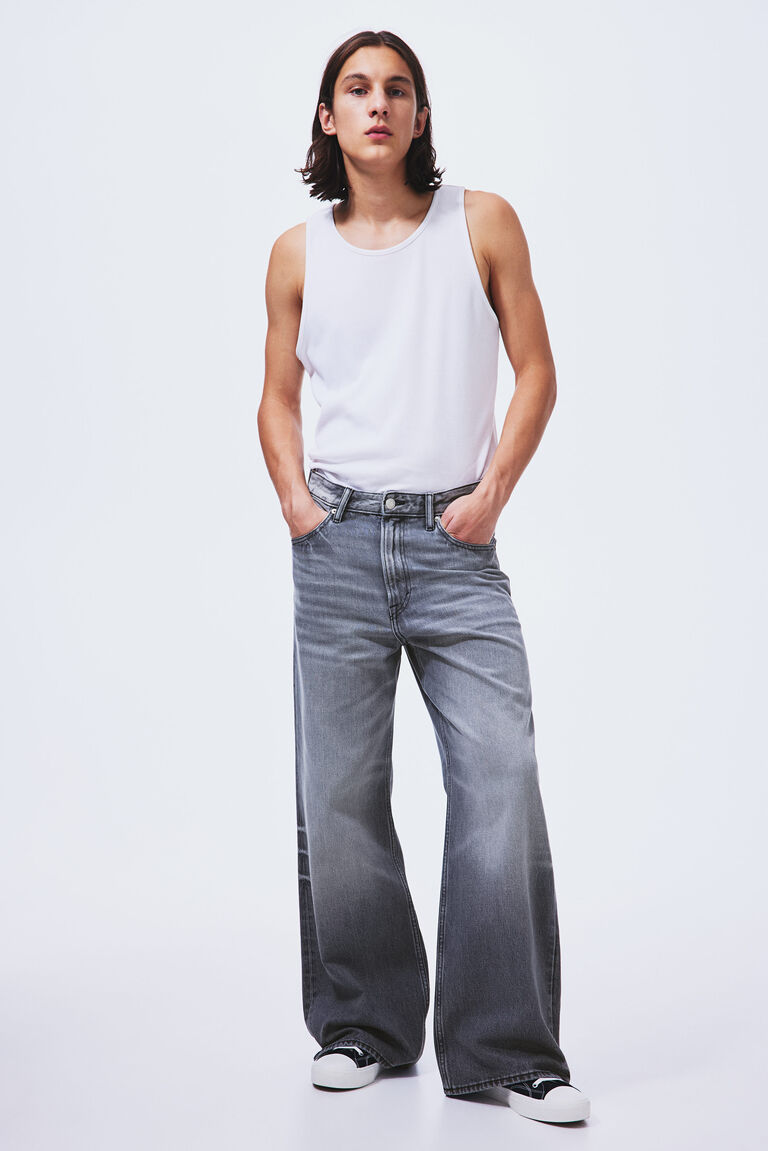Bootcut Loose Jeans