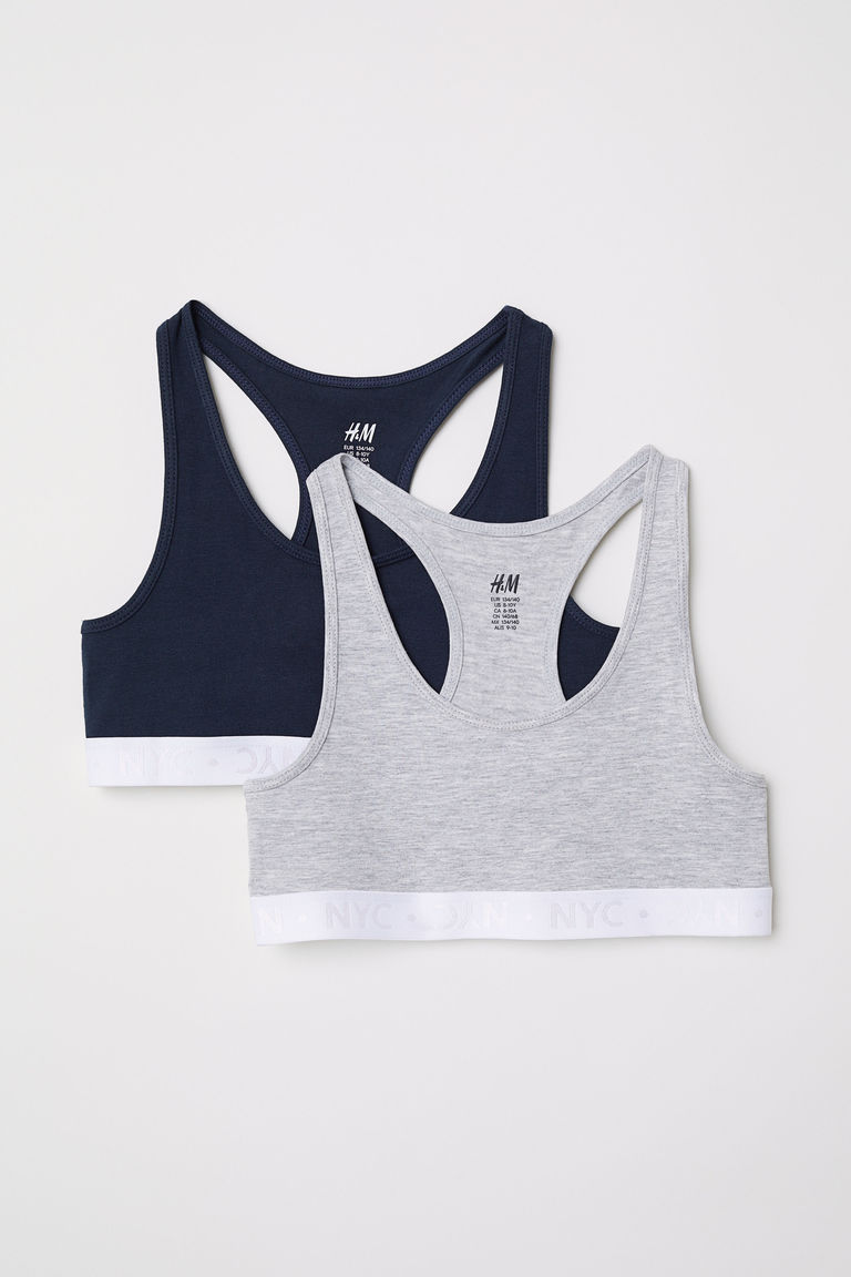 2-pack crop tops