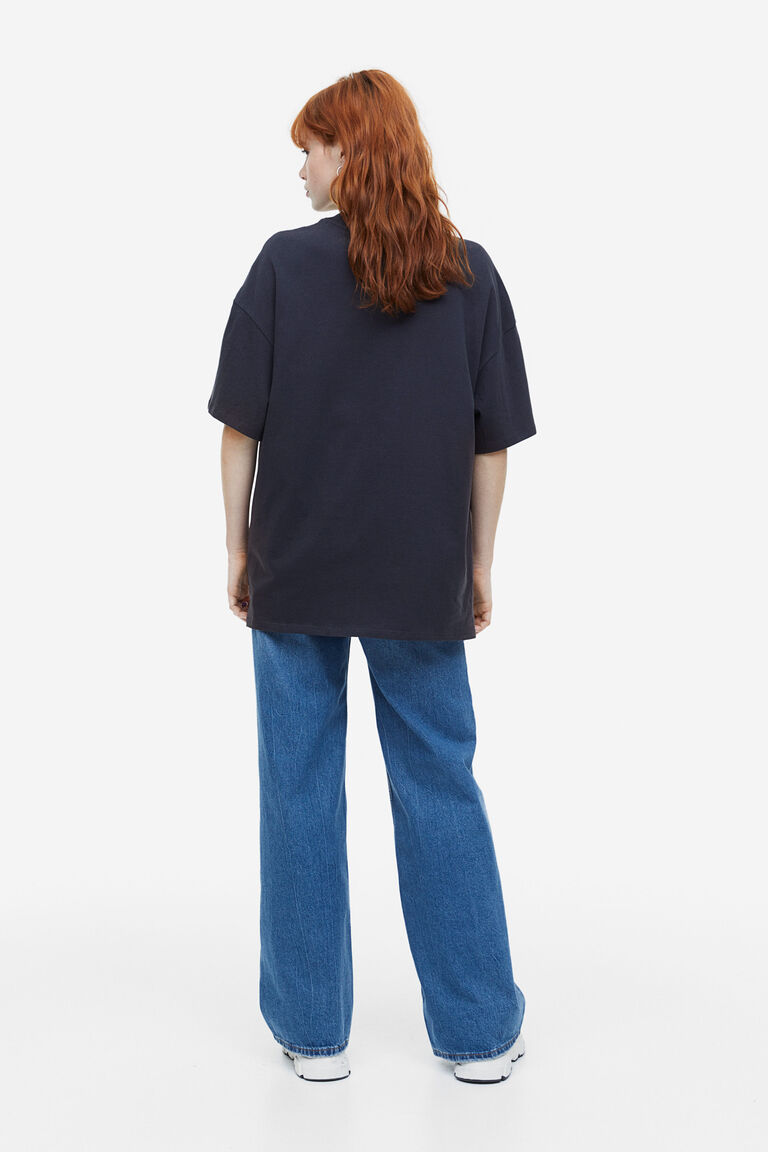 Oversized printed T-shirt