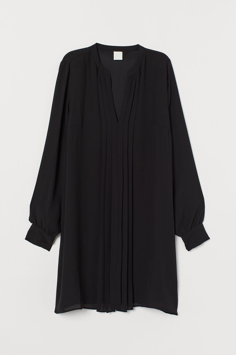 Tunic with pin-tucks