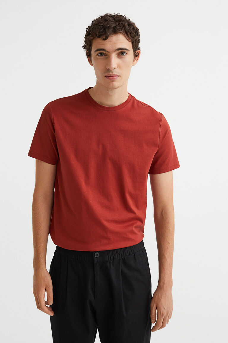 Slim Fit Pima cotton T-shirt