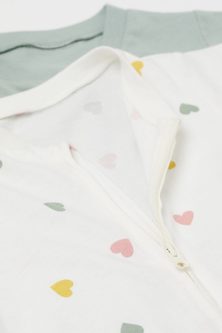 2-pack zip-up pyjamas