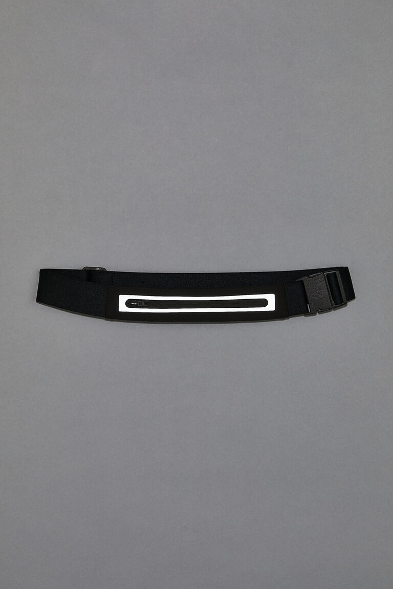Reflective running waist bag