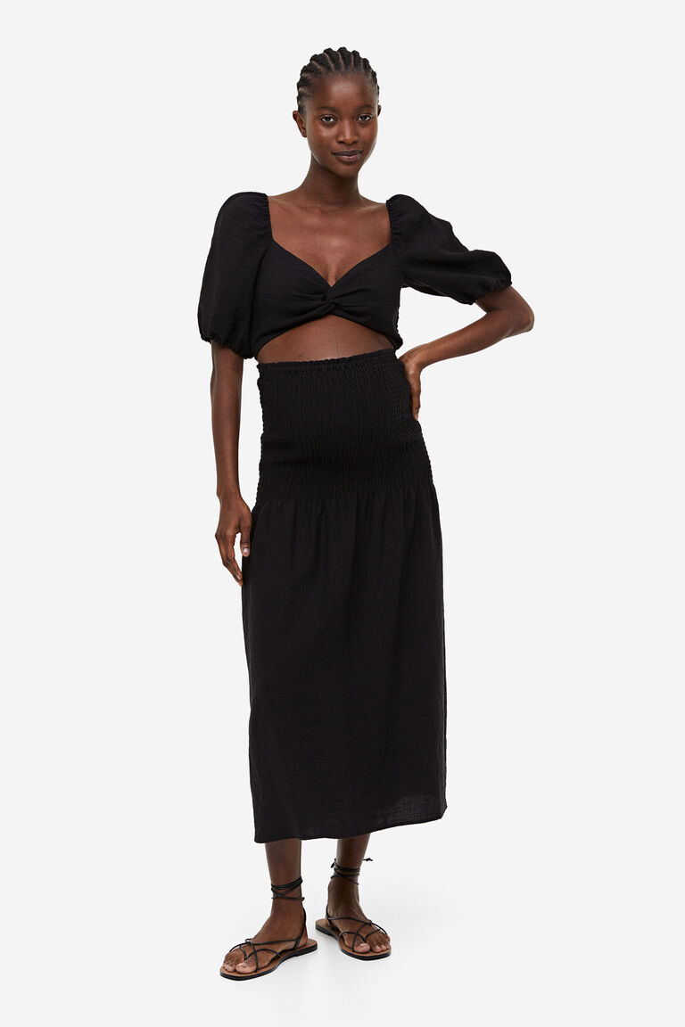 MAMA 2-piece smocked set