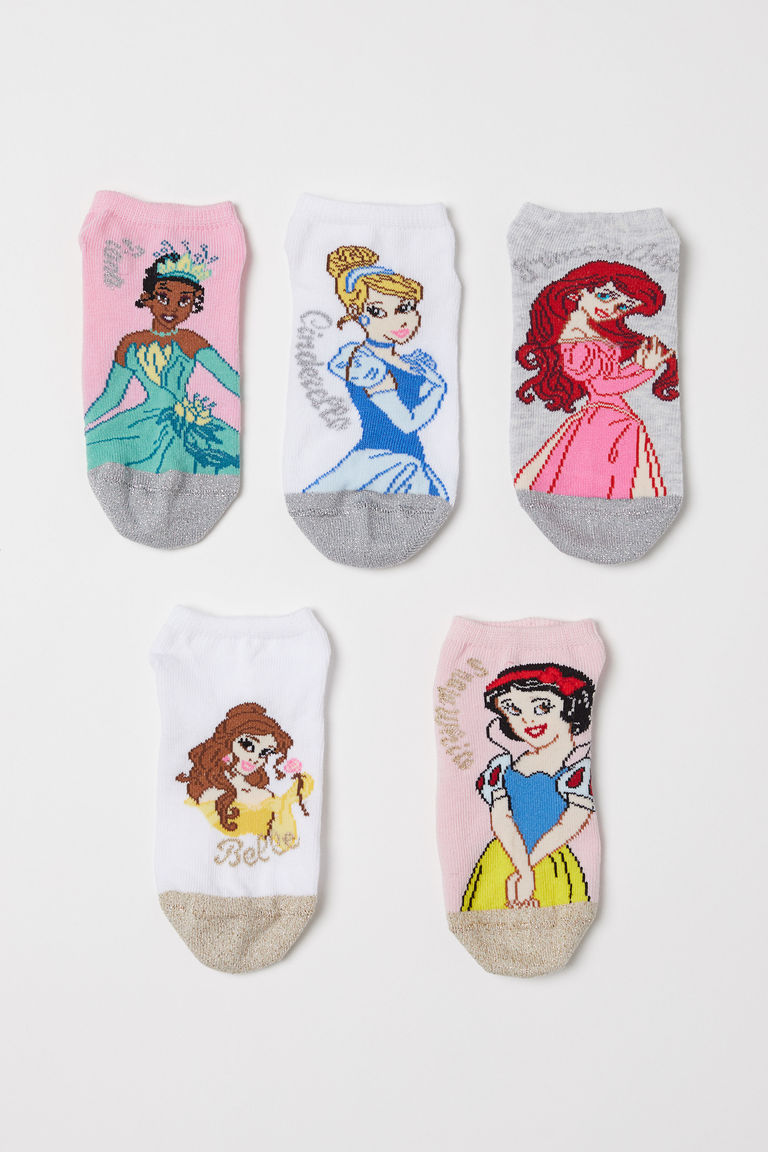 5-pack shaftless socks