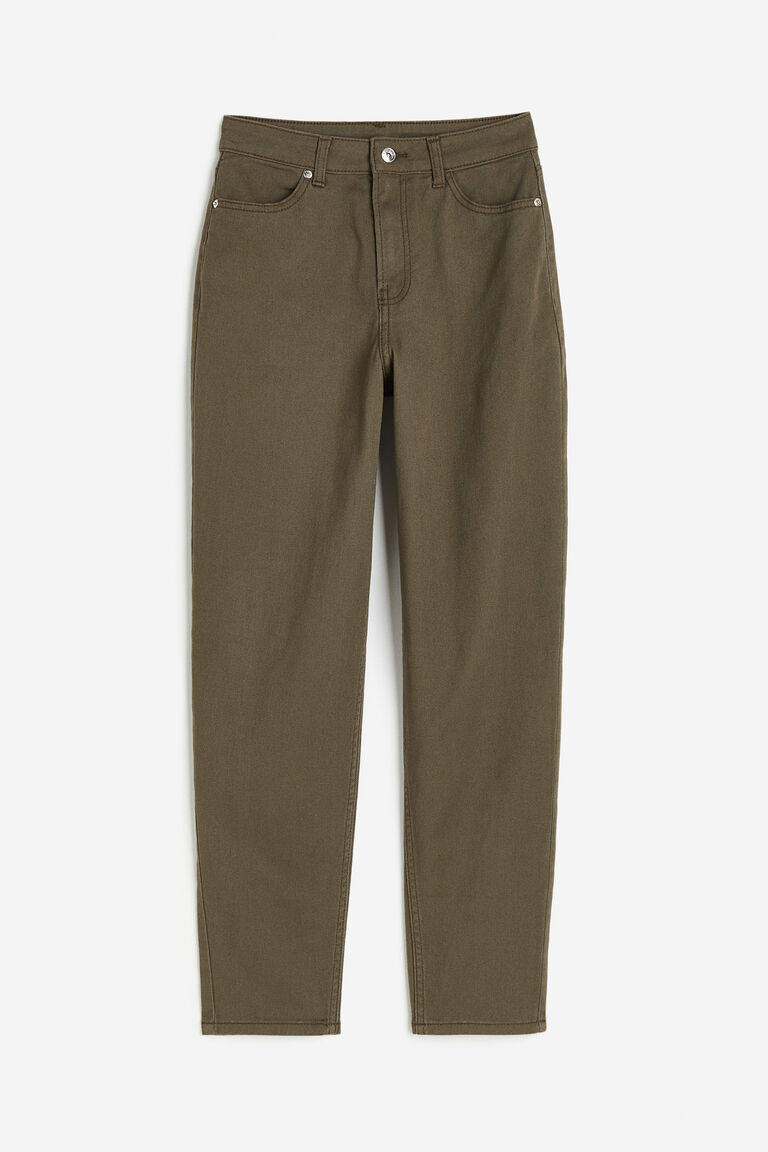 Mom Loose Fit Twill trousers