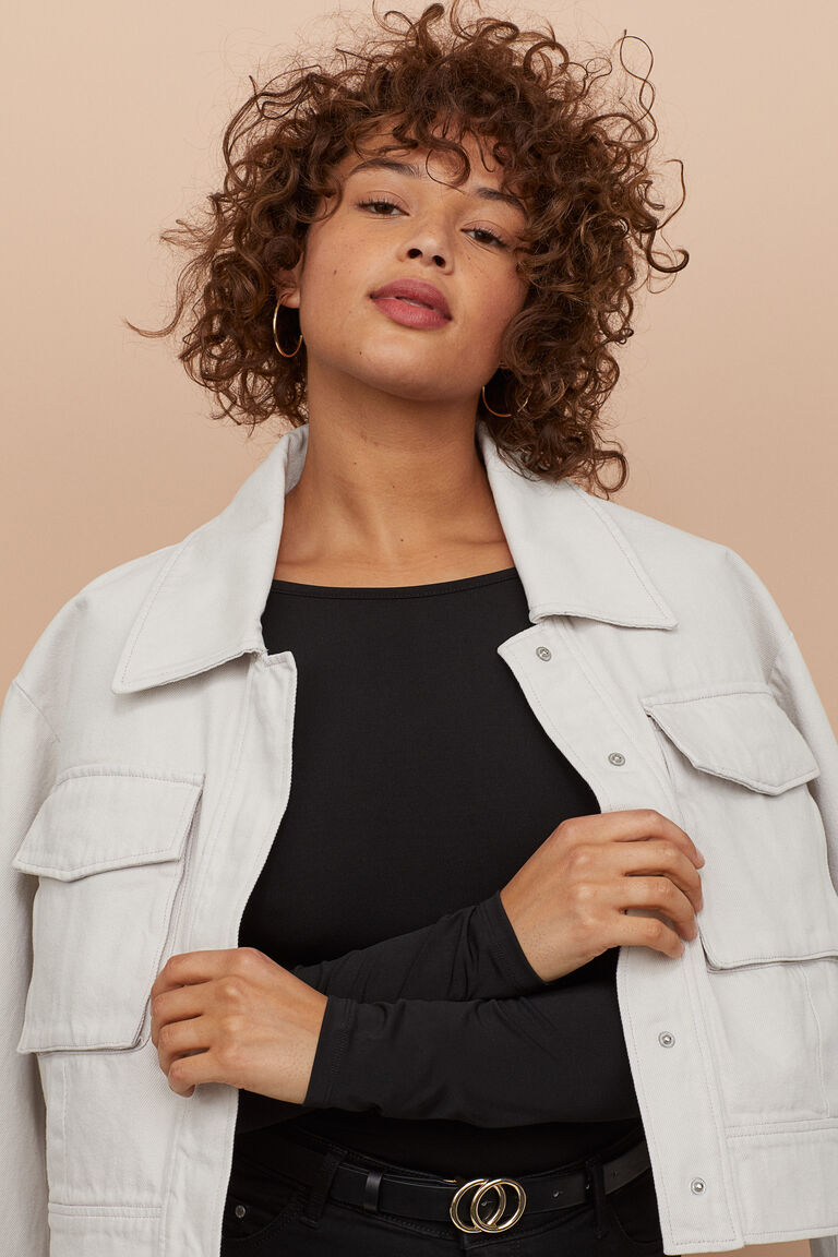 Top with a low-cut back