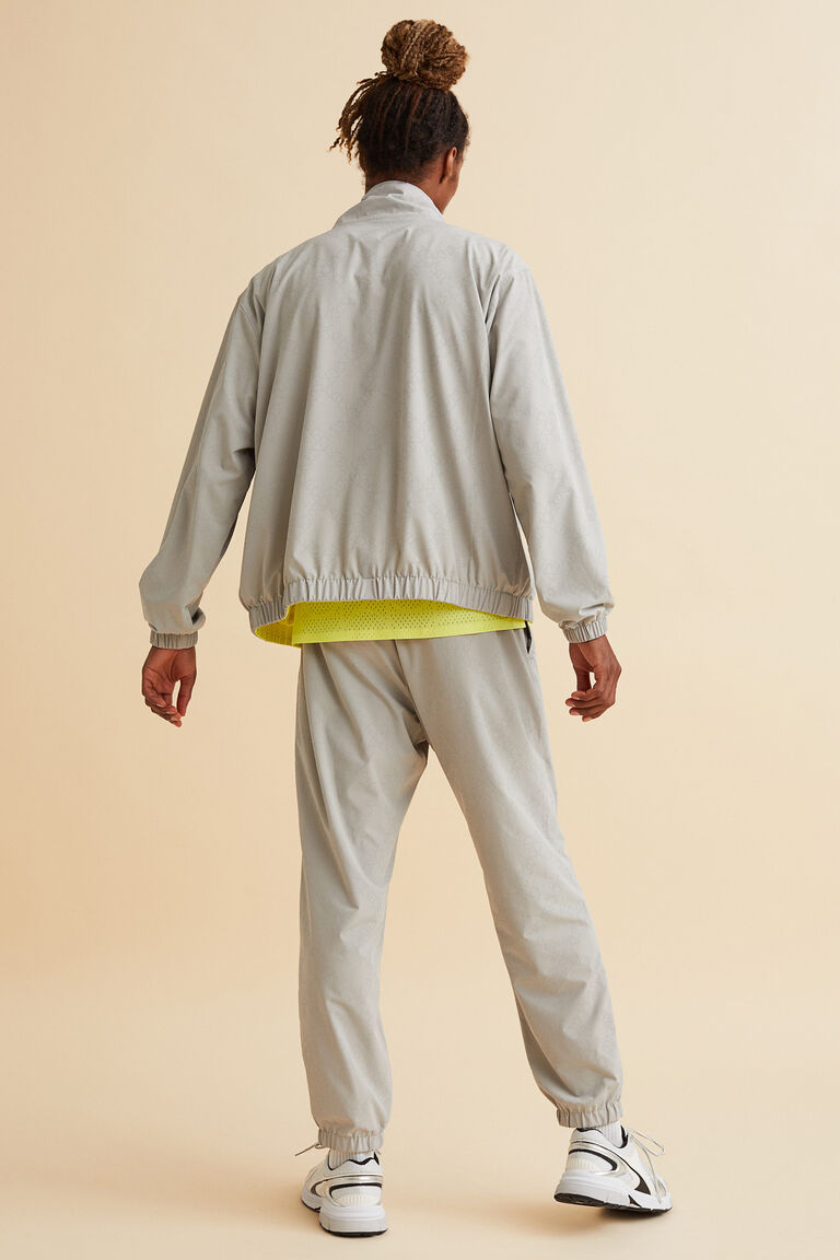 Reversible track pants