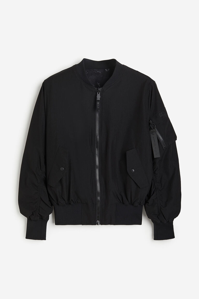 Loose Fit Reversible bomber jacket