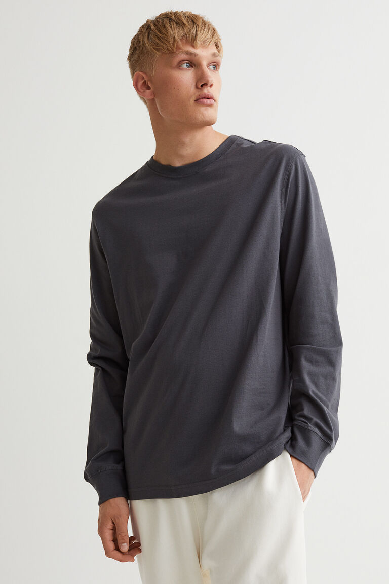 Relaxed Fit Jersey top