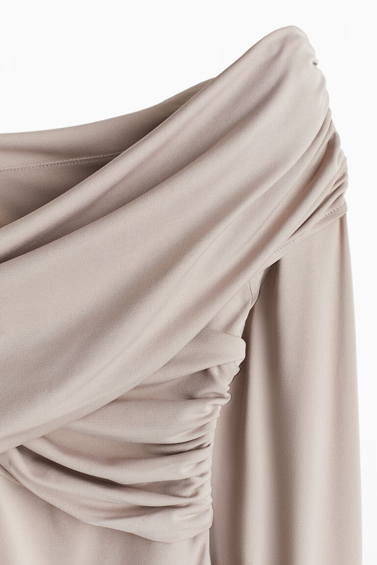 Draped thong body