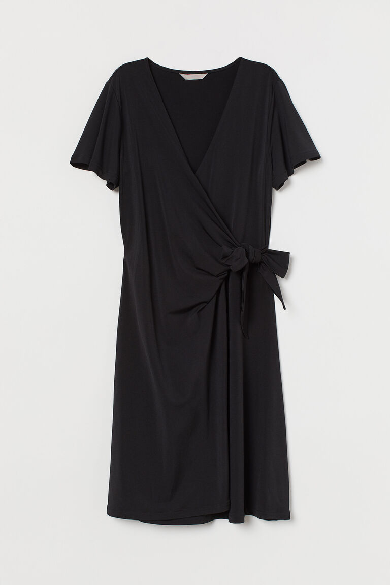Jersey wrap dress